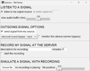 DOCUMENTATION – RM Noise